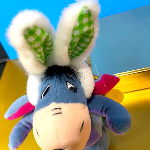 Disney | Toys | Disney Store Nwt Vtg 9s Eeyore Happy Hopper Wind Up ...